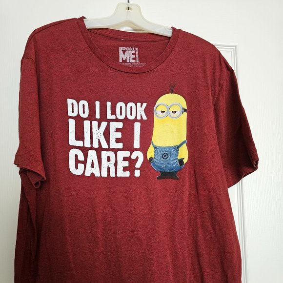 Universal | Shirts | Despicable Me Minion Mens Tshirt | Poshmark